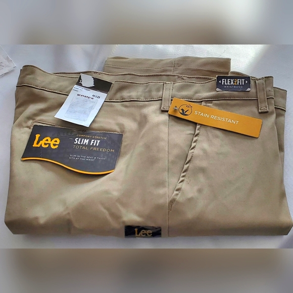 Lee | Pants | Nwt Lee Mens Khaki Pant 4x29 | Poshmark